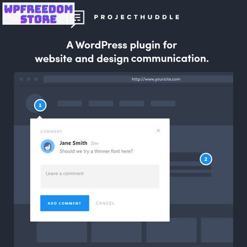 ProjectHuddle – A WordPress plugin for website and design communication