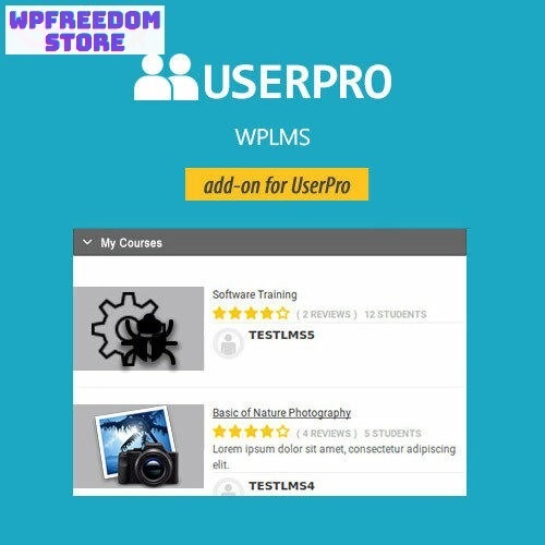 UserPro | WPLMS Integration