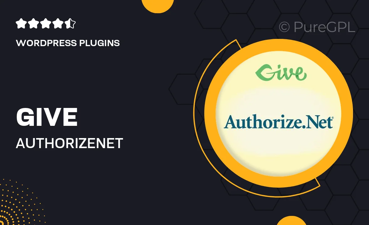 Give – Authorize.net Gateway